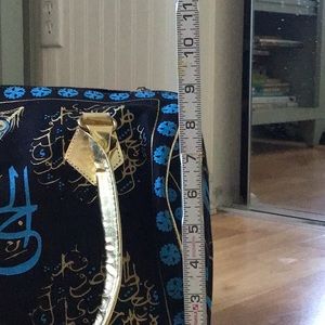 Vintage | Bags | Arabic Calligraphy Handbag | Poshmark